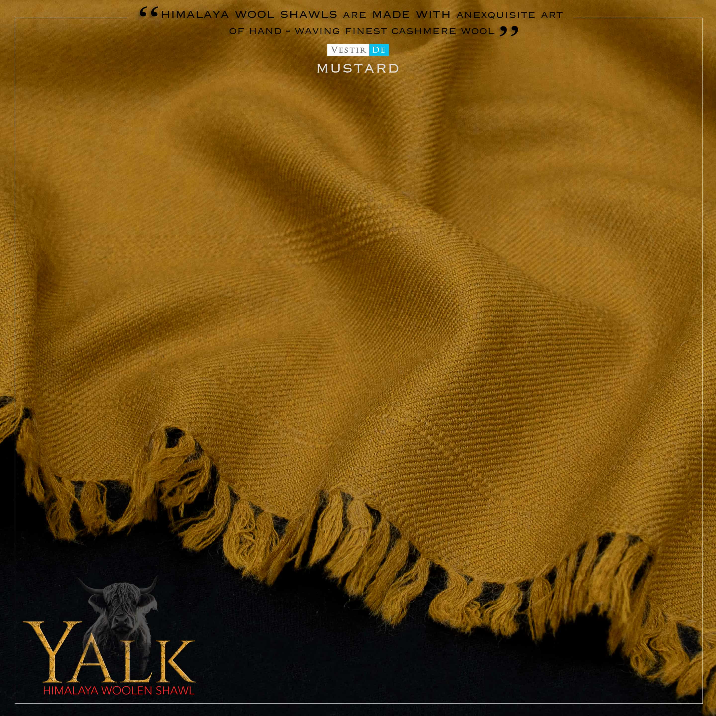 Yalk Himalaya Woolen Shawl – Vestir De