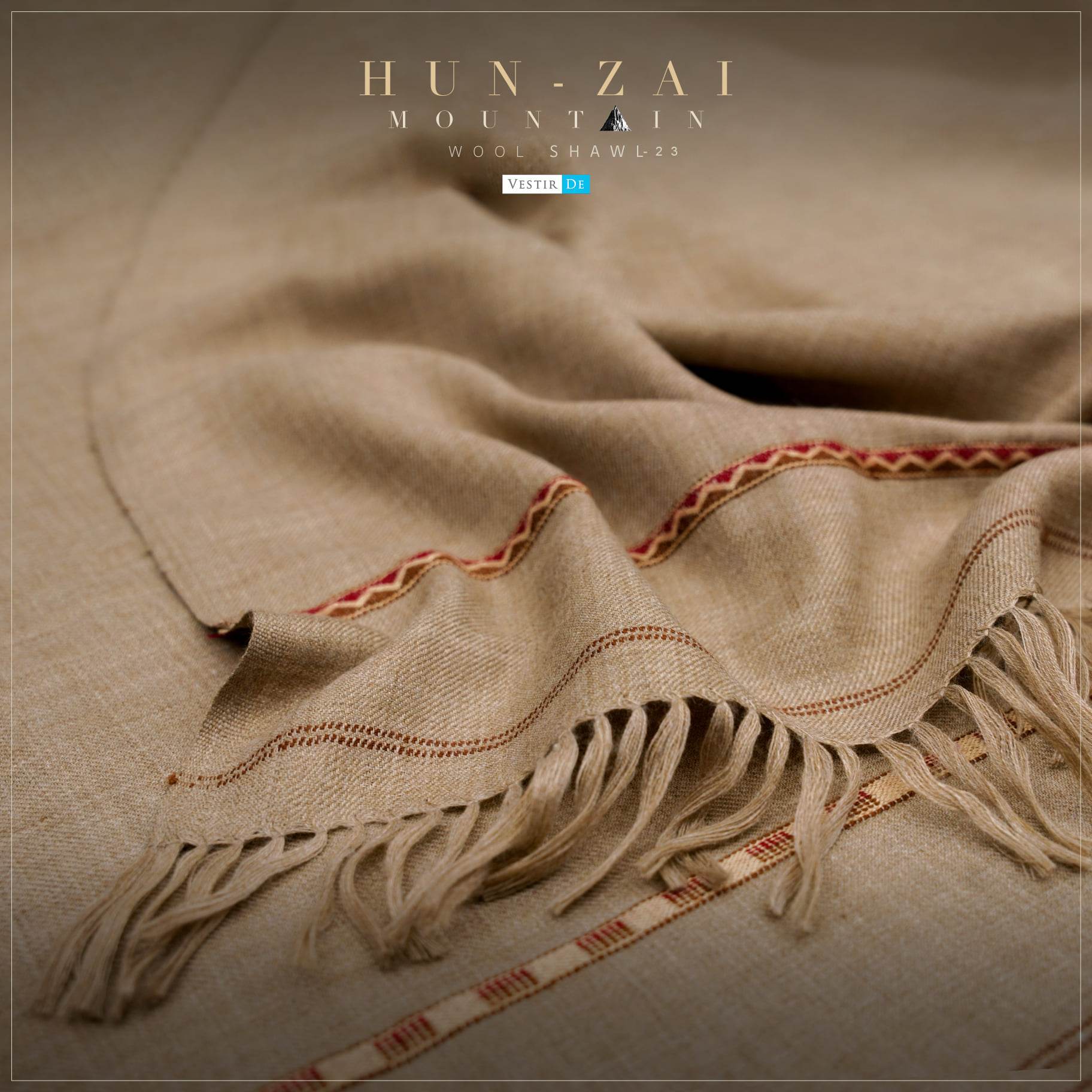Buy Hun-Zai Mountain Woolen Shawl at Best Price – Vestir De