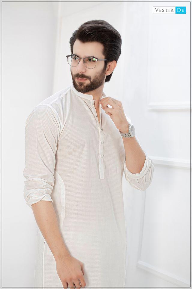 Creamy Texture Kurta With Trouser – Vestir De
